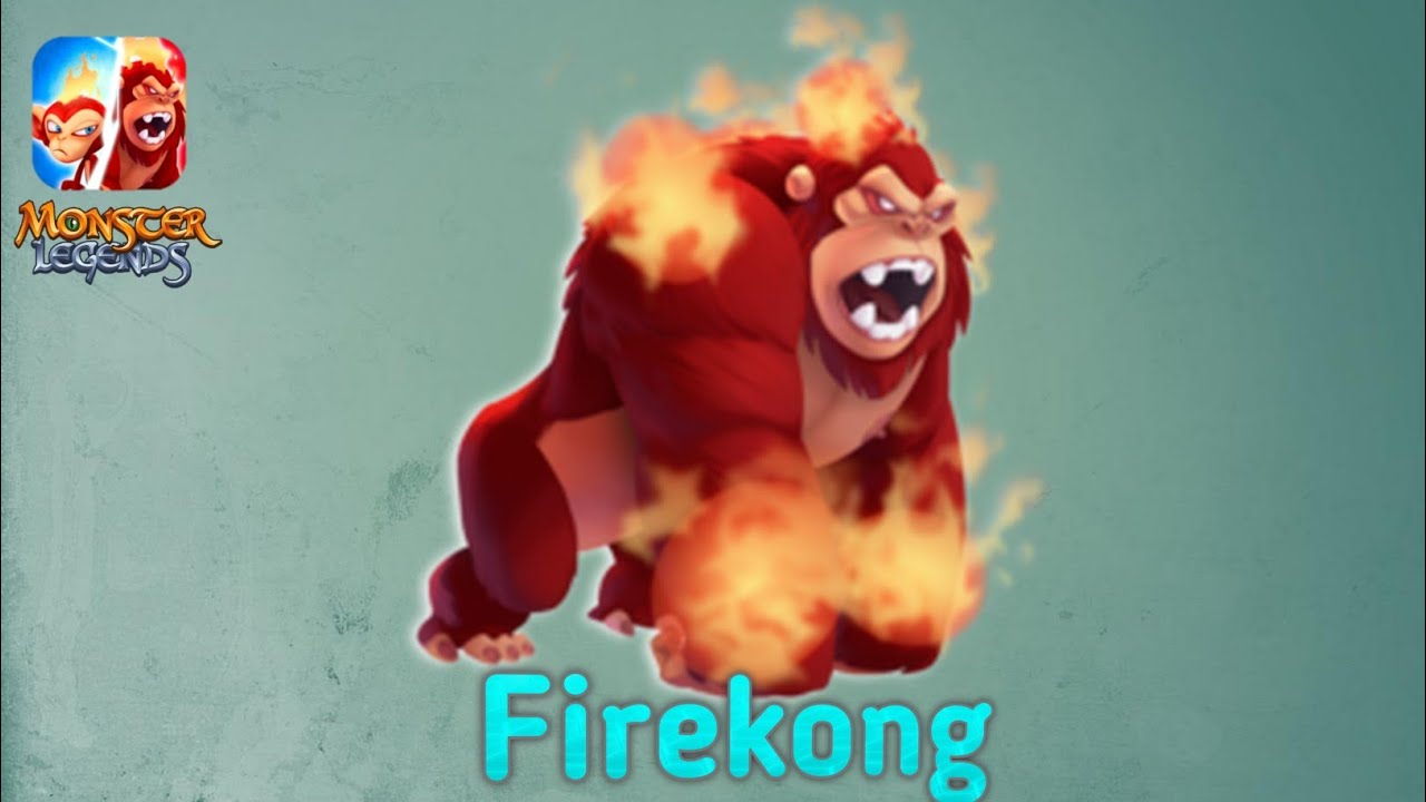 How to breed Firekong in Monster Legends - YouTube