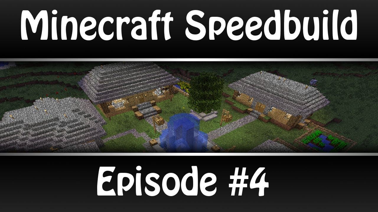 Minecraft Speedbuilds | Farming District | Episode #4 - YouTube