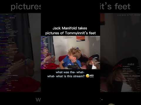 Jack Manifold takes pictures of Tommyinnit’s feet #shorts - YouTube