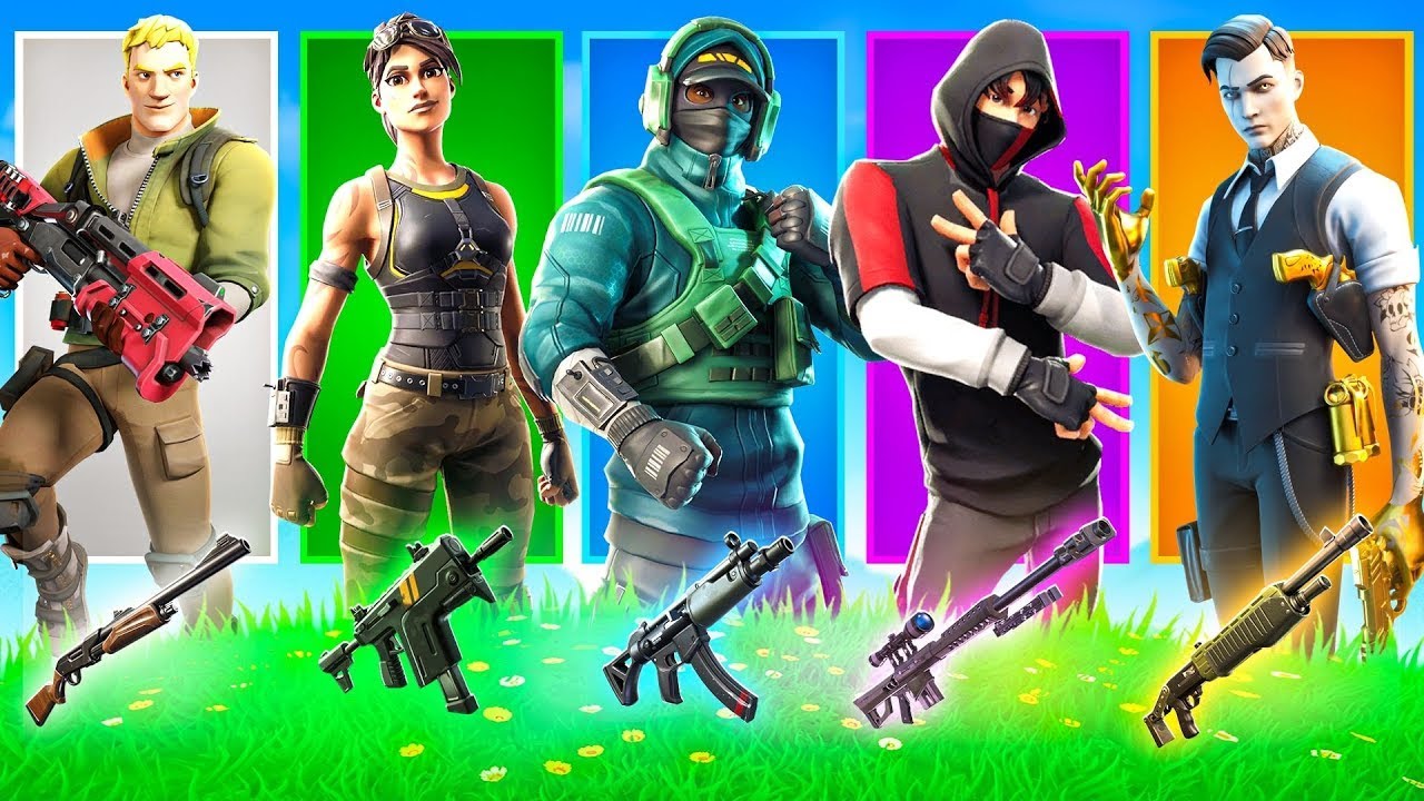 The EXTREME Random Skin Challenge | Fortnite - YouTube