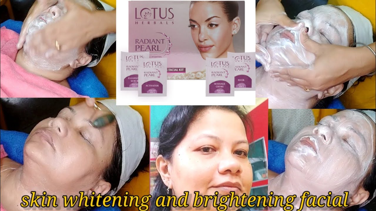 lotus pearl facial kit how to use/ lotus pearl facial step by step ...