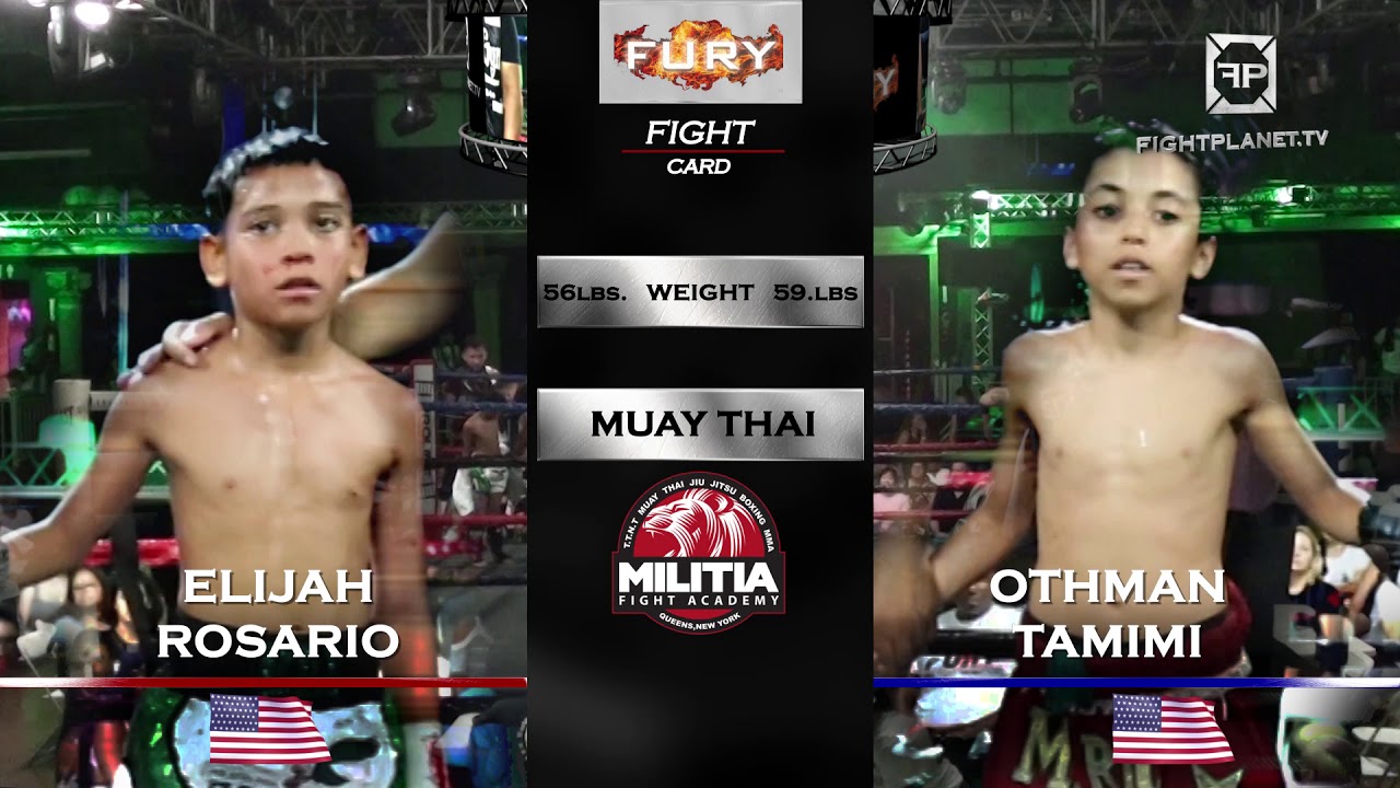 Othman Tamimi vs Elijah Rosario FURY 06/29/2019 - YouTube