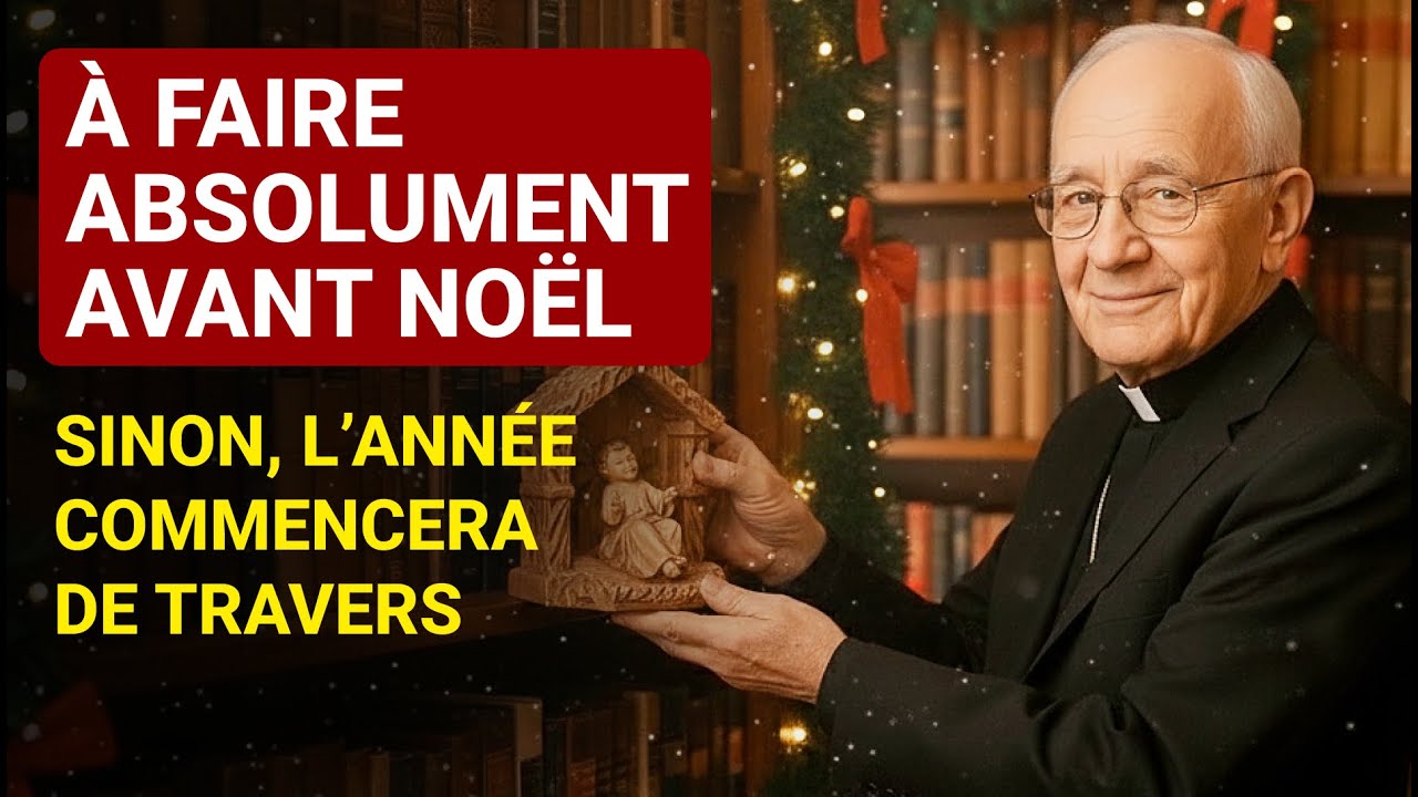 À faire absolument avant Noël. Sinon, l’année commencera de travers ...