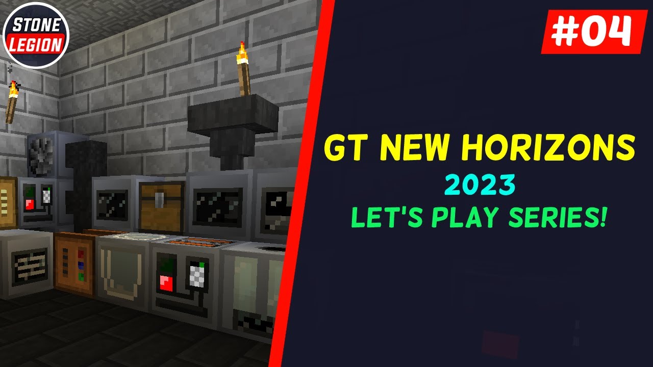 GTNH 2023 - Part 4 - Starting the Stone Age & Basic Tinkers Tools - YouTube