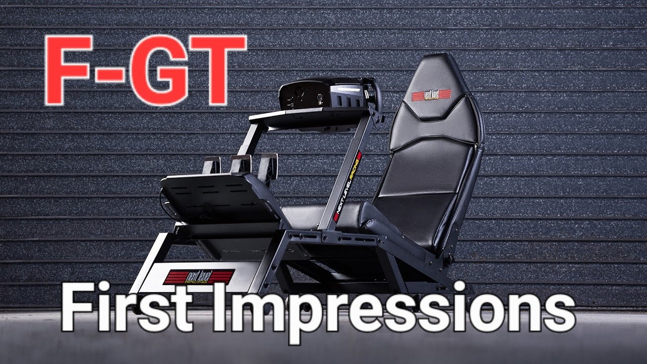 Next Level Racing F-GT Sim Racing Cockpit First Impressions Forza ...