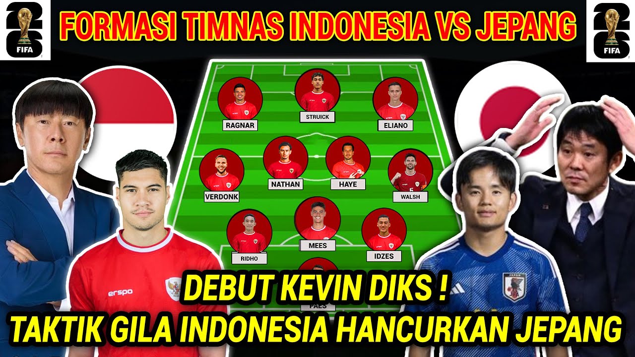 STY SIAP MAINKAN FULL PEMAIN ABROAD UNTUK LAWAN JEPANG | Prediksi Line ...