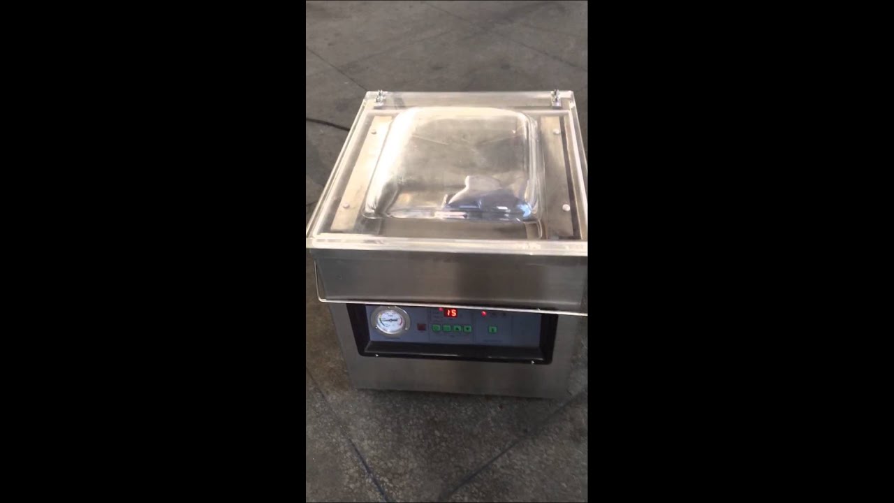 vacuum sealer DZ400A - YouTube