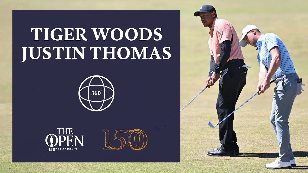 Tiger Woods & Justin Thomas | The Open 360° - YouTube