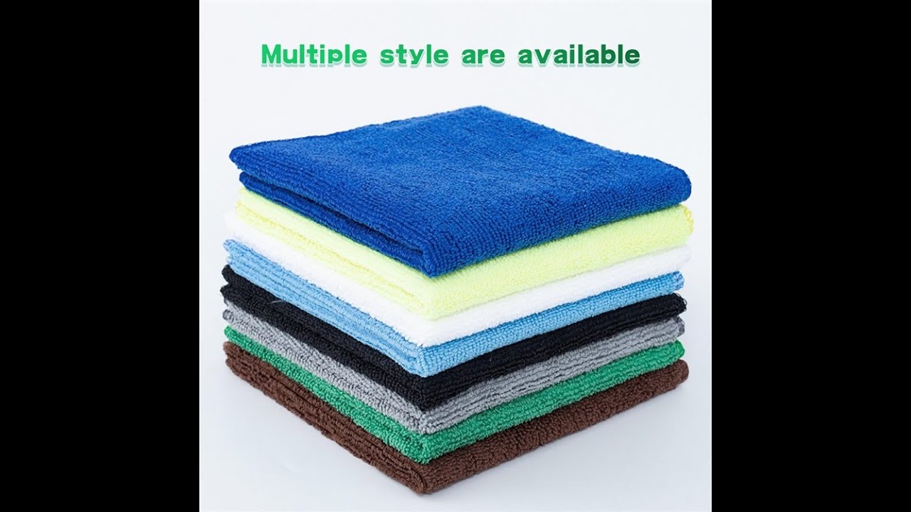 How do you know high quality microfiber towel? - YouTube