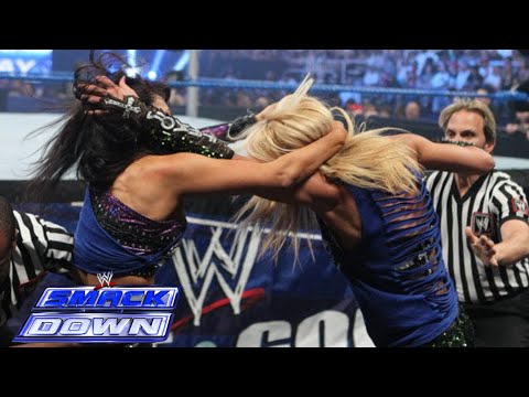 WWE SmackDown Michelle McCool Vs Layla April 29, 2011