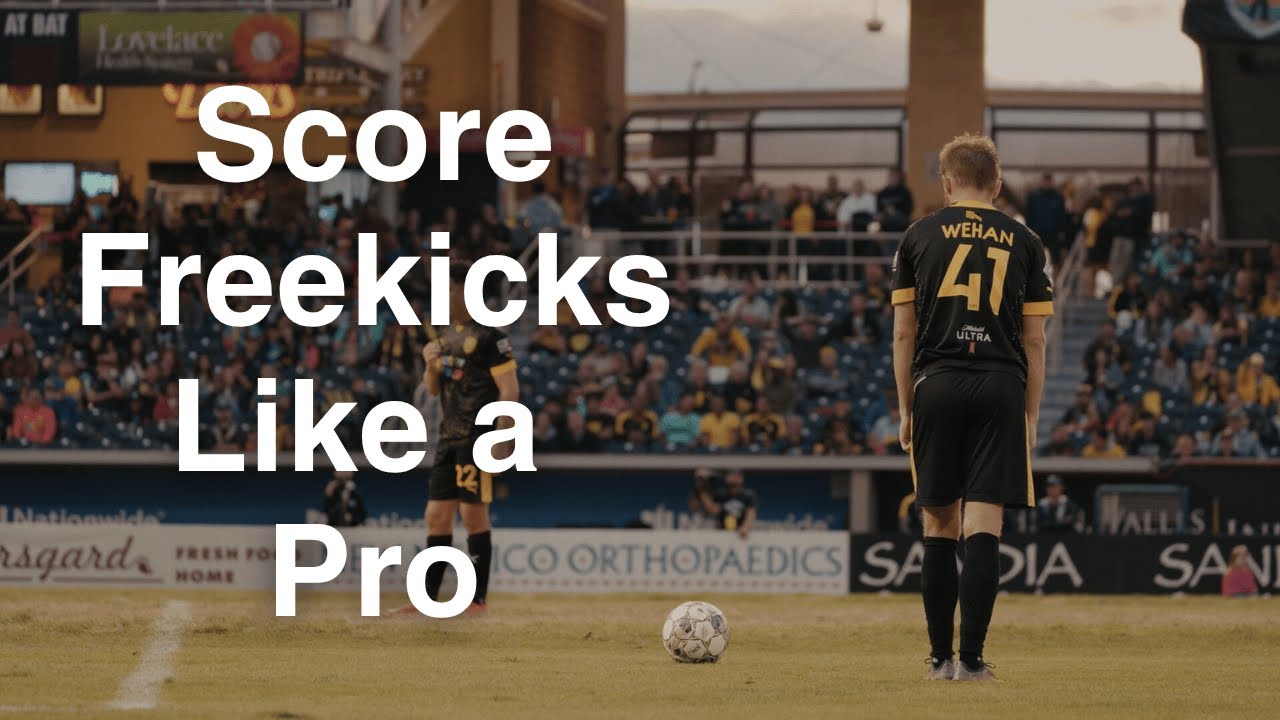 How to Score Free Kicks Like A Pro - YouTube