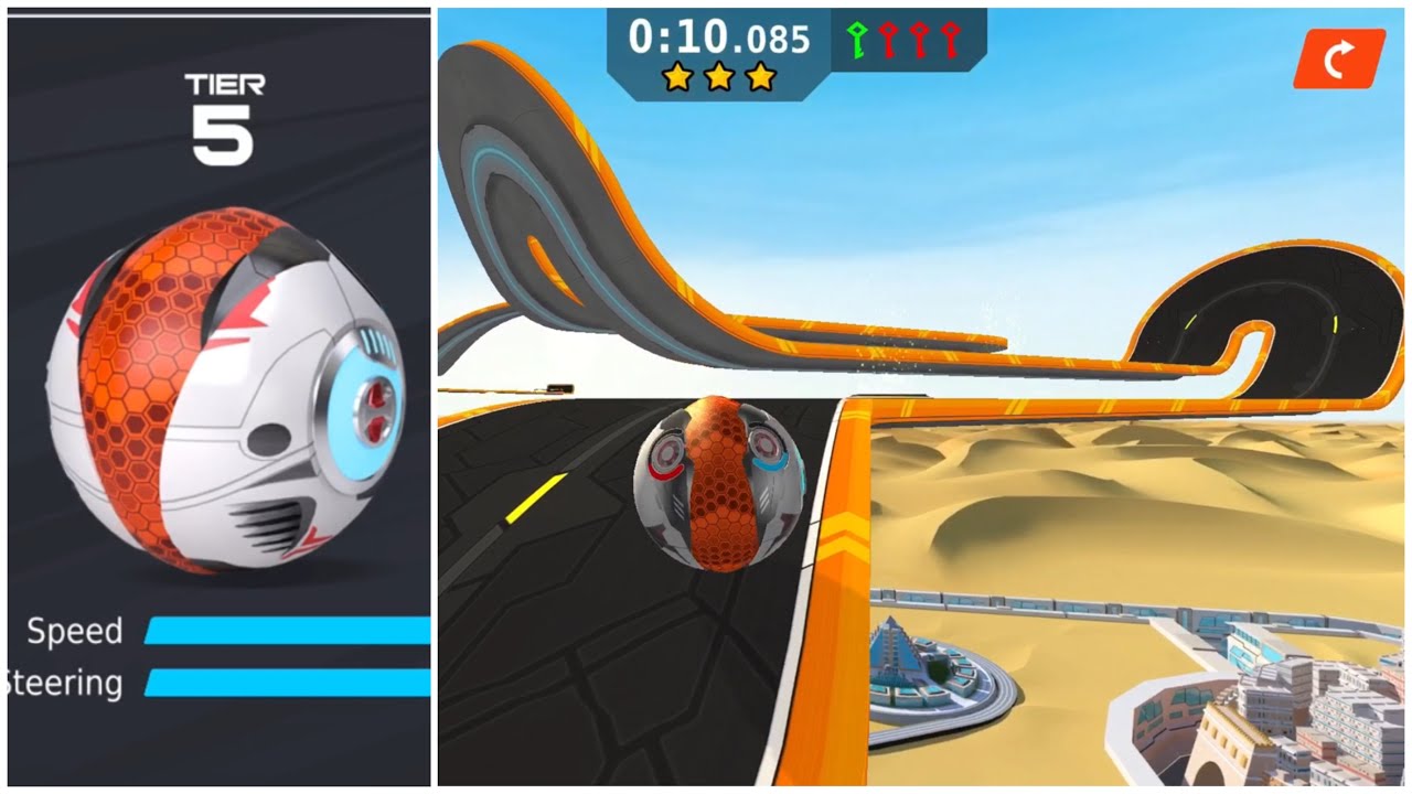 GyroSphere evolution special time gameplay - walkthrough levels ( 1 to ...