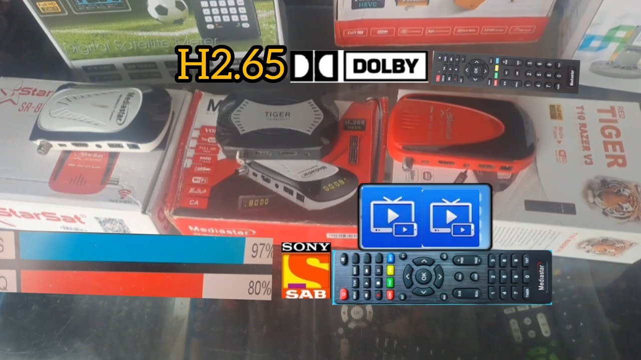 Starsat 8080 or Tiger T10 Razer or Mediastar 2121 H265 Best Models Full ...