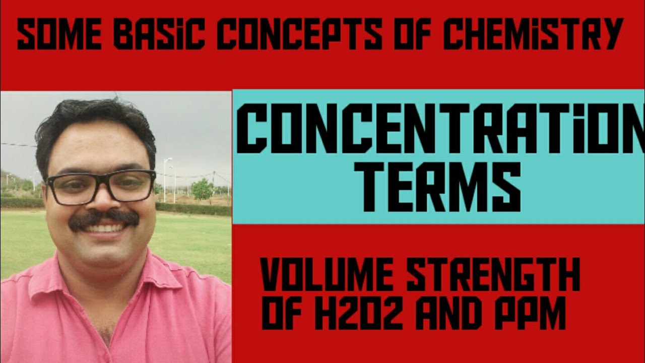 Chemistry/10/NCERT/mole concept /10//volume strength of H2O2 and PPM ...