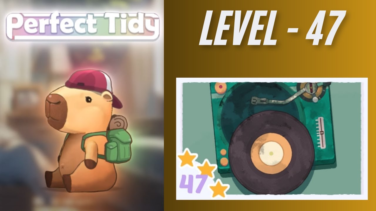 Perfect Tidy Level 47 Solutions - YouTube