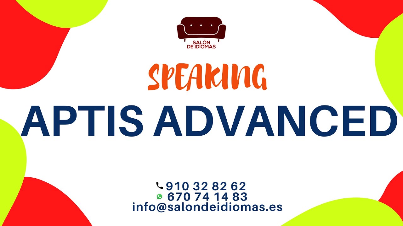 APTIS ADVANCED SPEAKING completo para practicar - YouTube