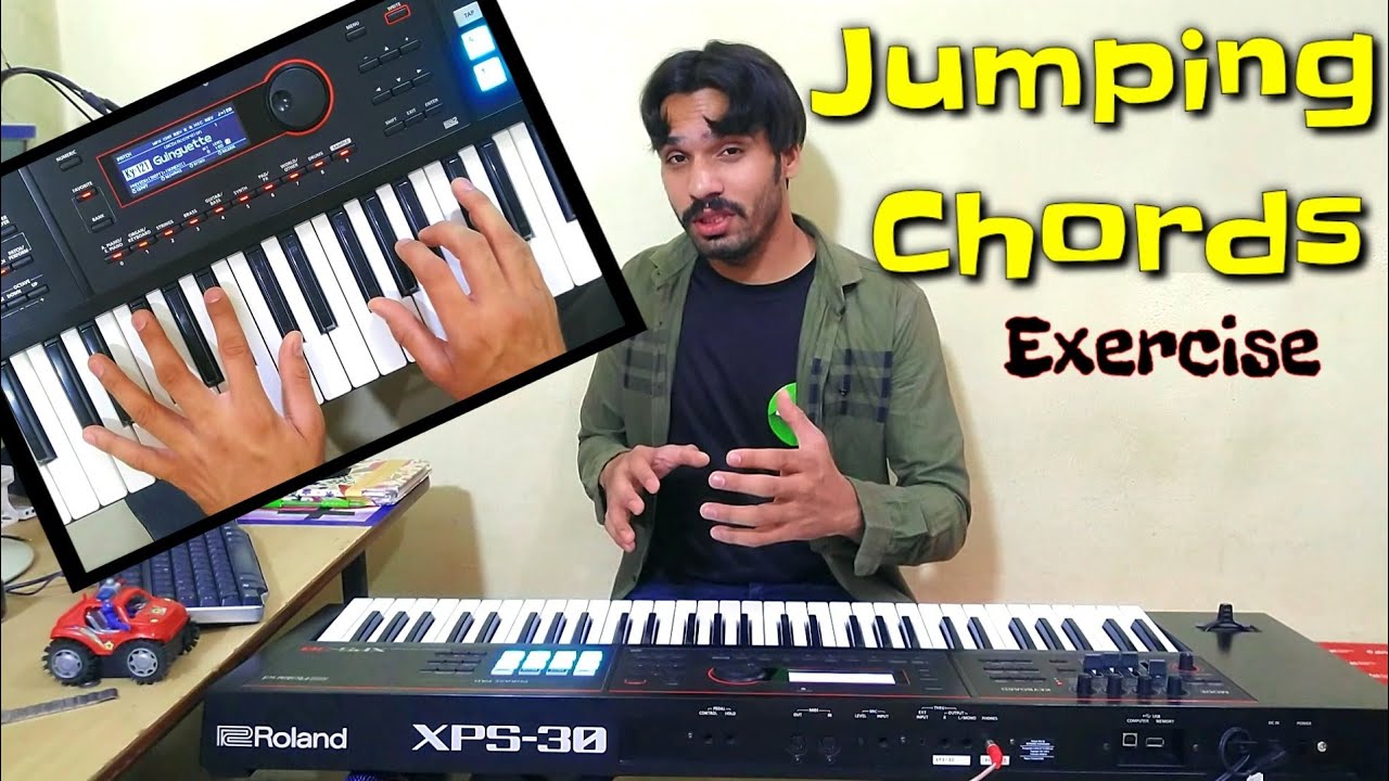 Jumping Chords Pattern Exercise - Piano Tutorial | How to play Jumping ...