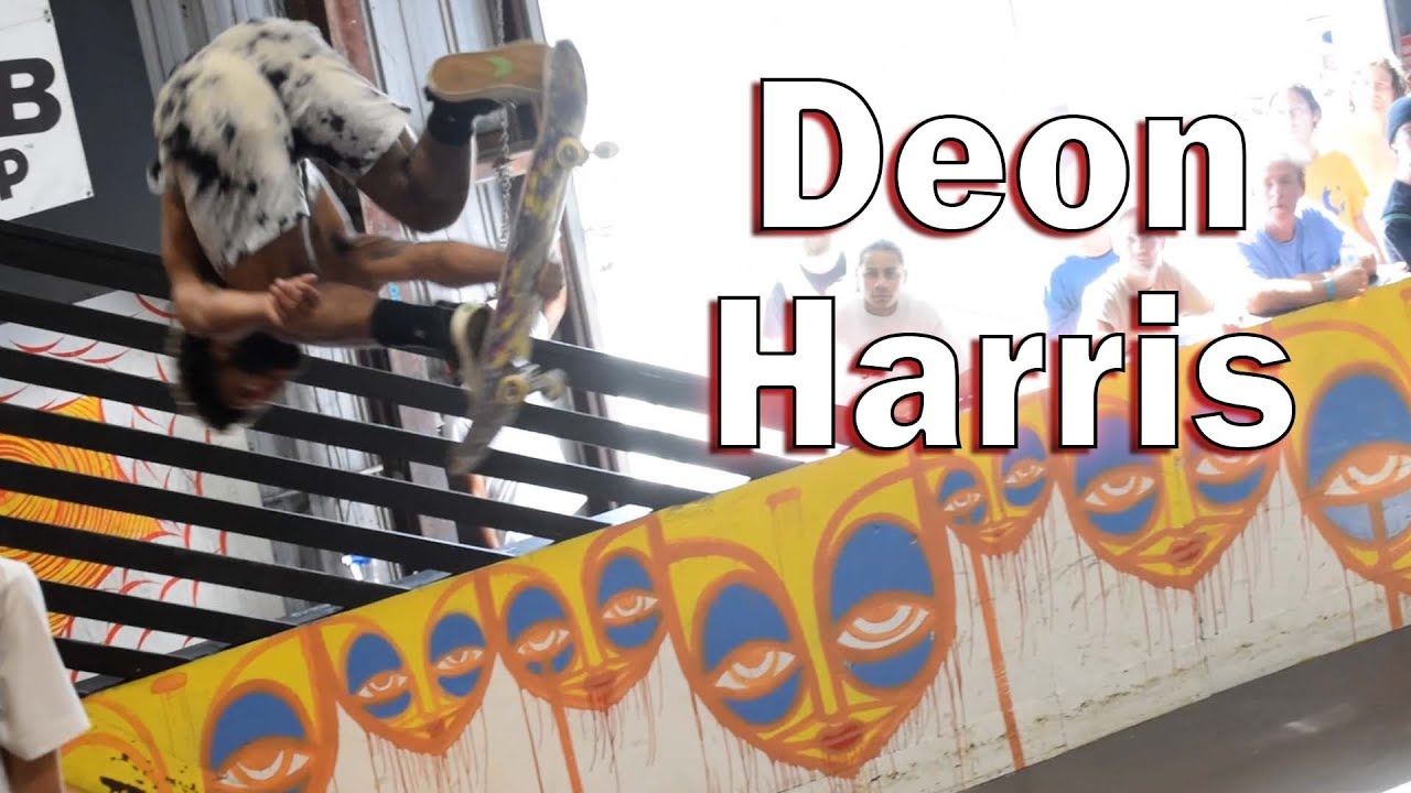 Deon Harris gets the having the most fun award at Tampa Am 2021 - YouTube