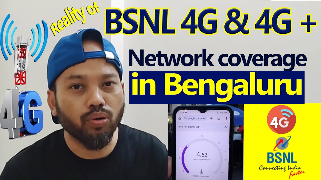 Check BSNL 4G & 4G Plus network coverage in Bengaluru | Is BSNL 4G in ...