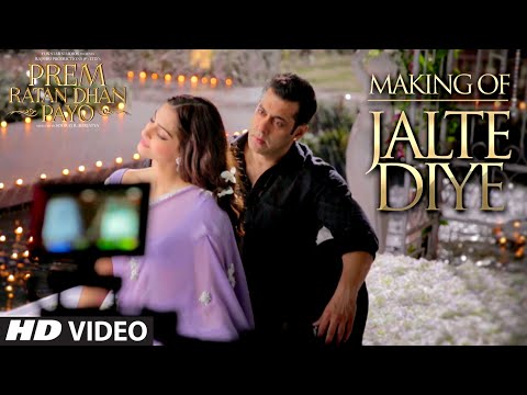 Making of 'Jalte Diye' VIDEO Song | Prem Ratan Dhan Payo | Salman Khan, Sonam Kapoor | T-series