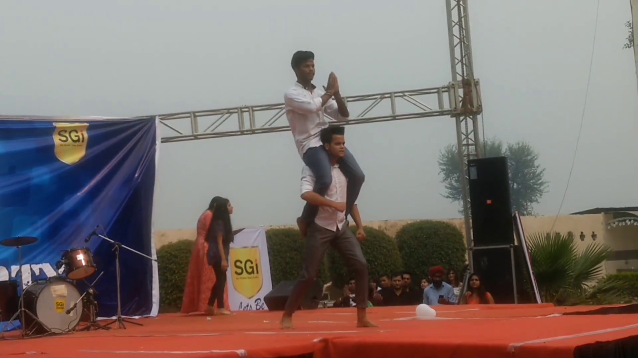 Boys Performance In SGI Samalkha - YouTube