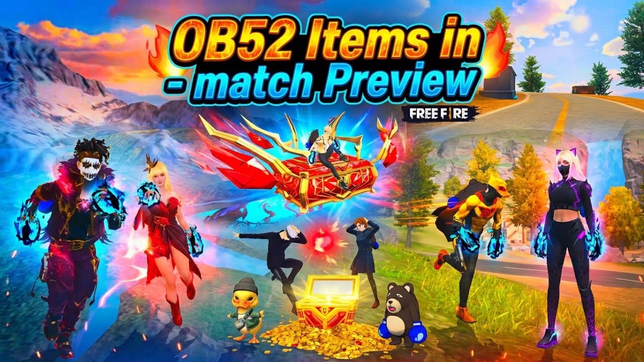 OB52 - Items in Match Preview - YouTube