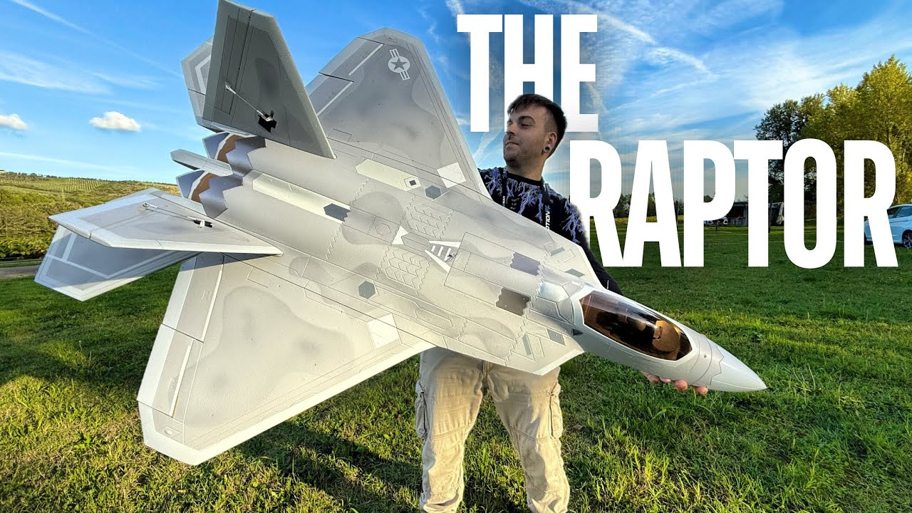 THE KING OF EDF JETS - FREEWING F-22 RAPTOR 90MM EDF JET - Maiden ...