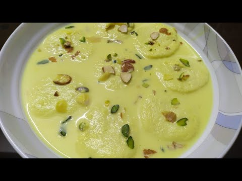 Kesari Rasmalai - Homemade Healthy Tasty Sweet | Momtom's Kitchen - YouTube