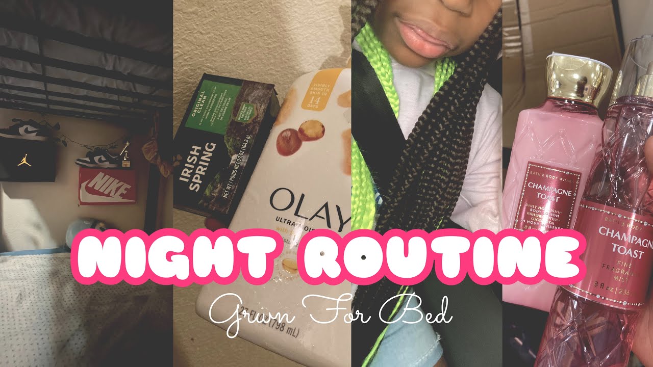 ~NIGHT ROUTINE ~||Grwm,Shower,Next day, Etc. - YouTube