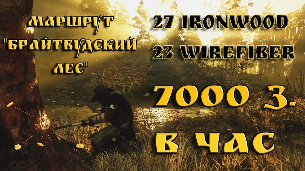 New World. Лучший заработок на Ironwood и Wirefiber + Охота. Больше ...