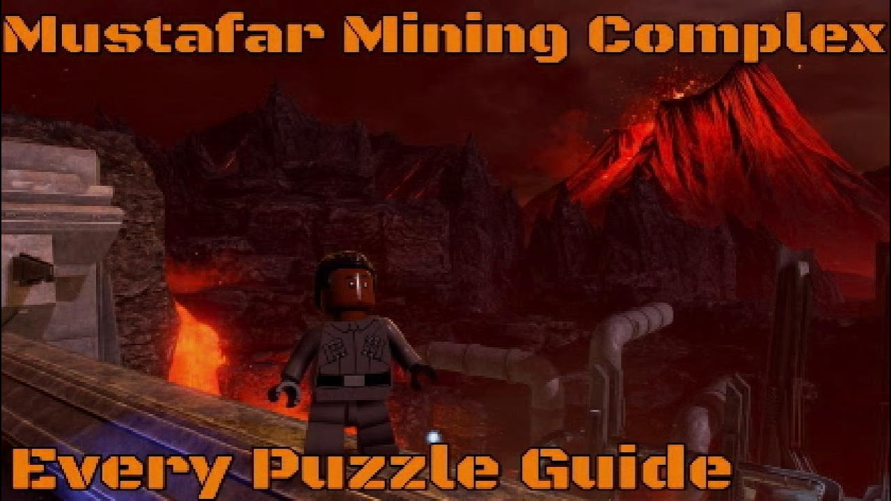 Mining Complex, Mustafar Every Puzzle Guide. Lego Star Wars Skywalker ...