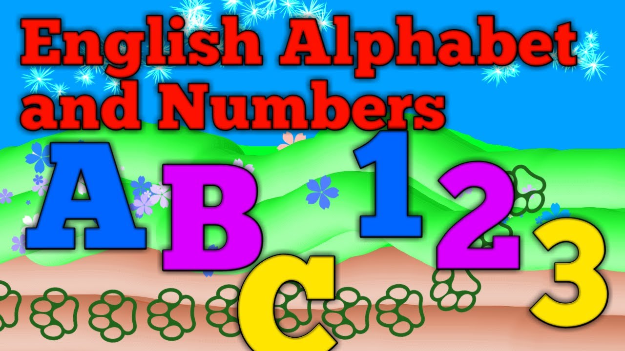 ABCD English Alphabet and 1234Numbers with Images and it's sound | ABCD ...