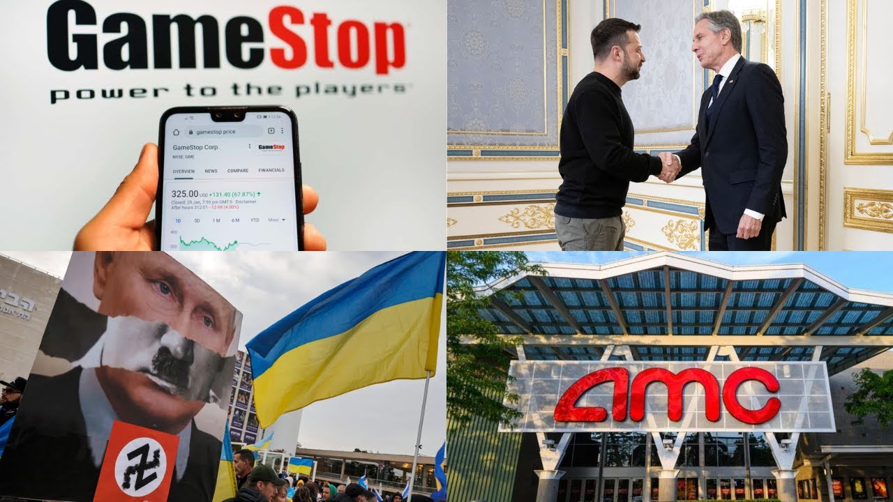 Number Games | GameStop & AMC stocks + Antony Blinken in Ukraine on ...