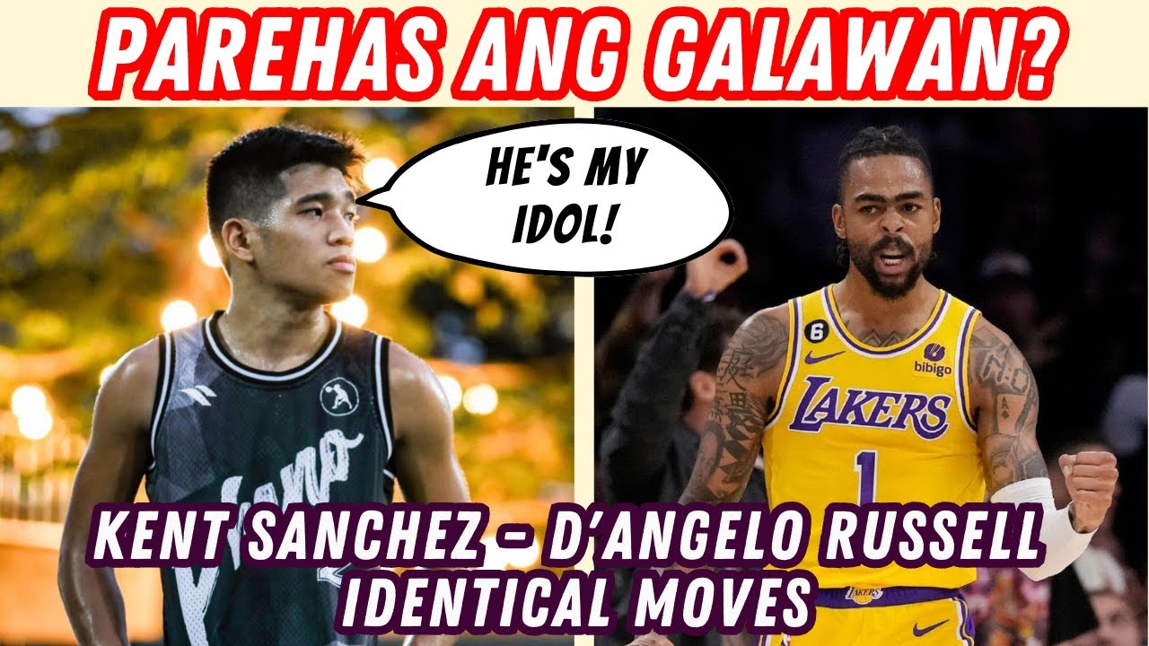 KENT SANCHEZ x D'ANGELO RUSSELL IDENTICAL MOVES! MAVS DAYO IS BACK ...