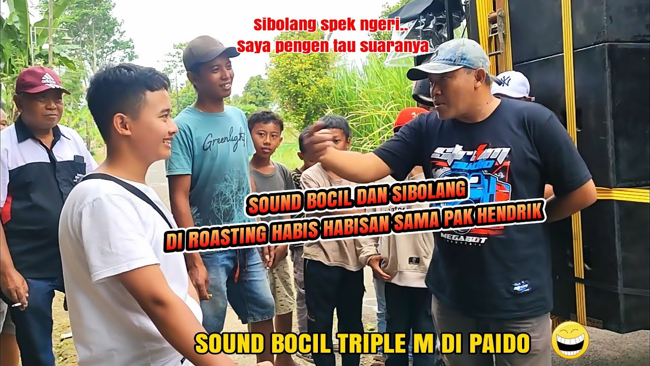sound bocil TRIPLE M dan SIBOLANG di roasting habis habisan sama pak Hendrik - YouTube