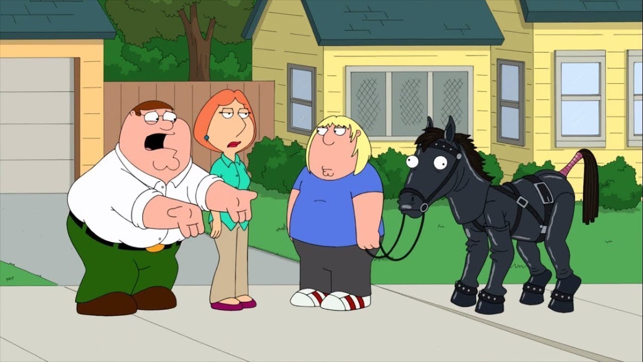 Family Guy - Chris Gets a Horse - YouTube