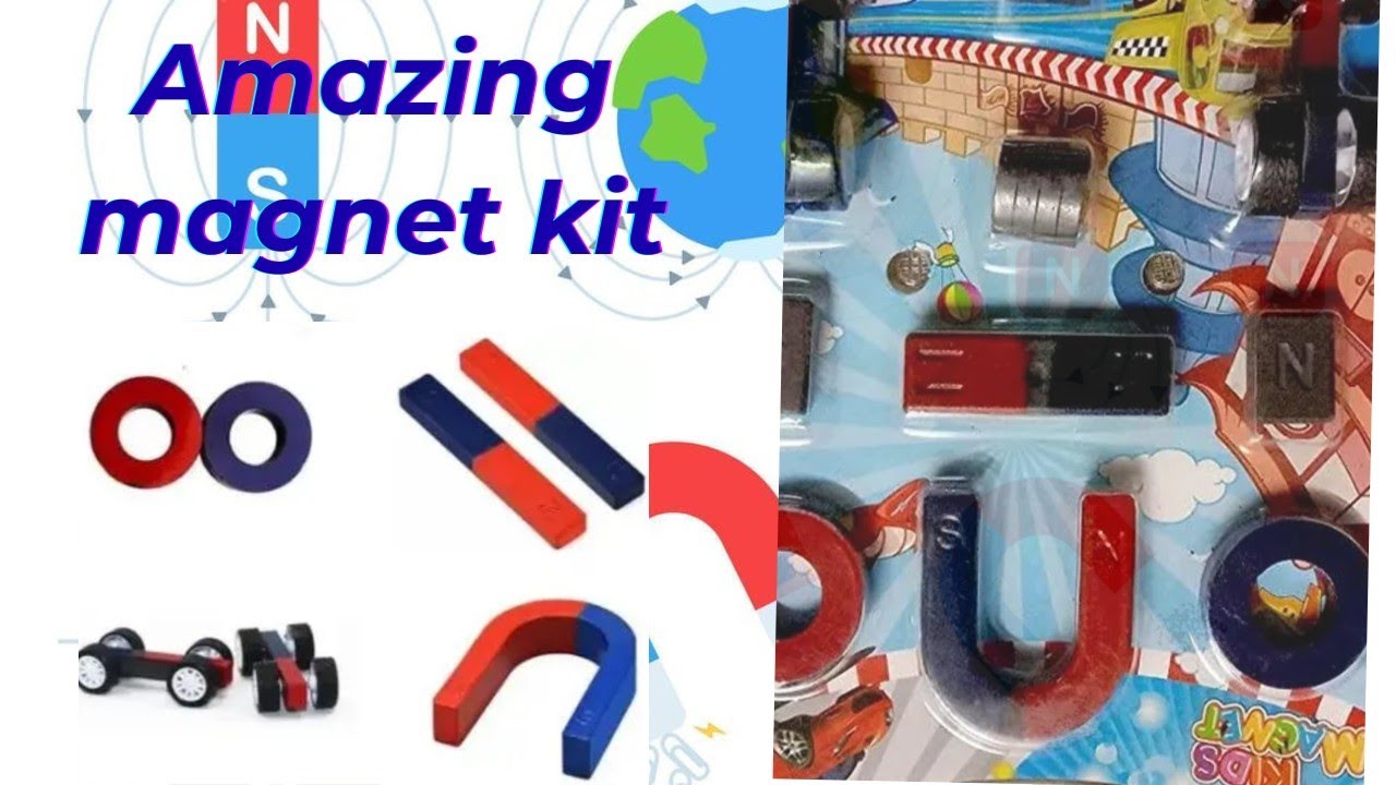 AMAZING DIY MAGNET KIT/UNBOXING MAGNET KIT/ROUND & BAR MAGNET - YouTube