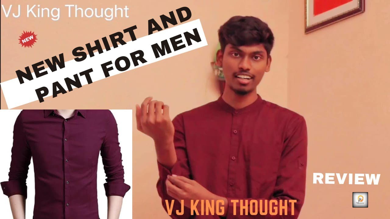 Brand New Shirt And Matching Pant I Model @VJ King Thought - YouTube