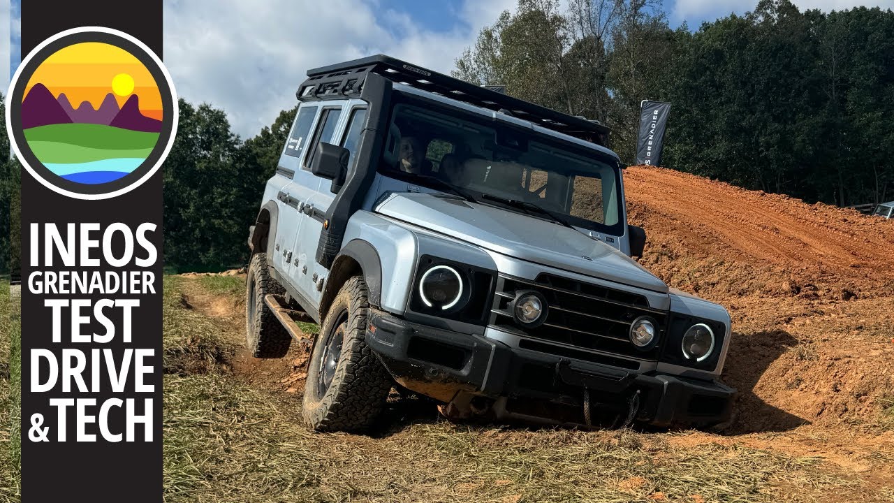 Ineos Grenadier Test Drive & Tech Overview - YouTube