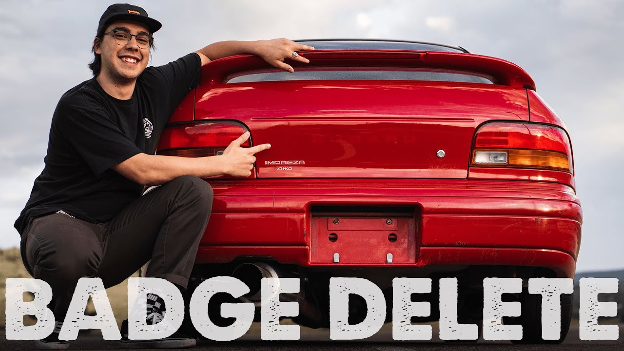 How to Remove Your Car's Emblems | GC8 Coupe - YouTube