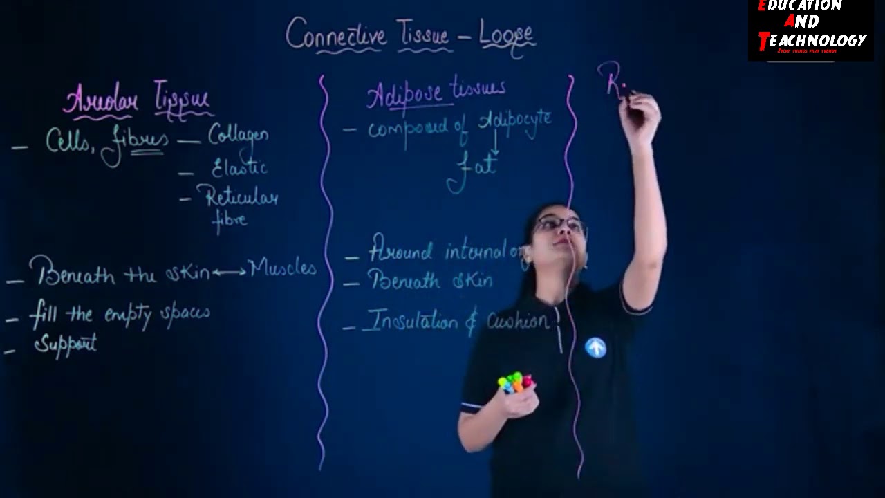 class 9th , ch = 6 , tissue , what is connective tissue , part # 10 ...