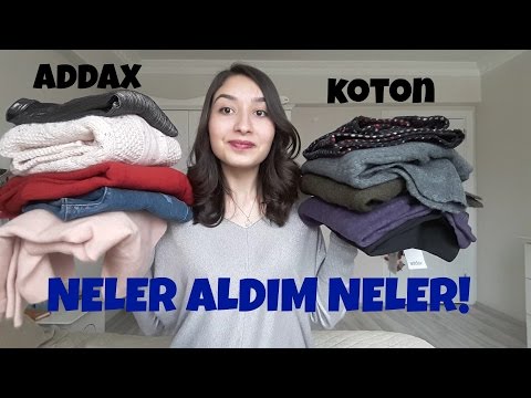 DENEMELİ ALIŞVERİŞ || KOZMETİK,KOTON,ADDAX...