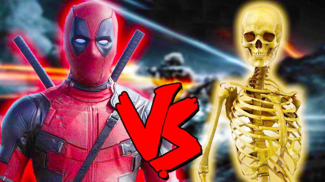 Deadpool Vs Skeleton Army - Epic Battle - Mortal Kombat Costume Skin ...