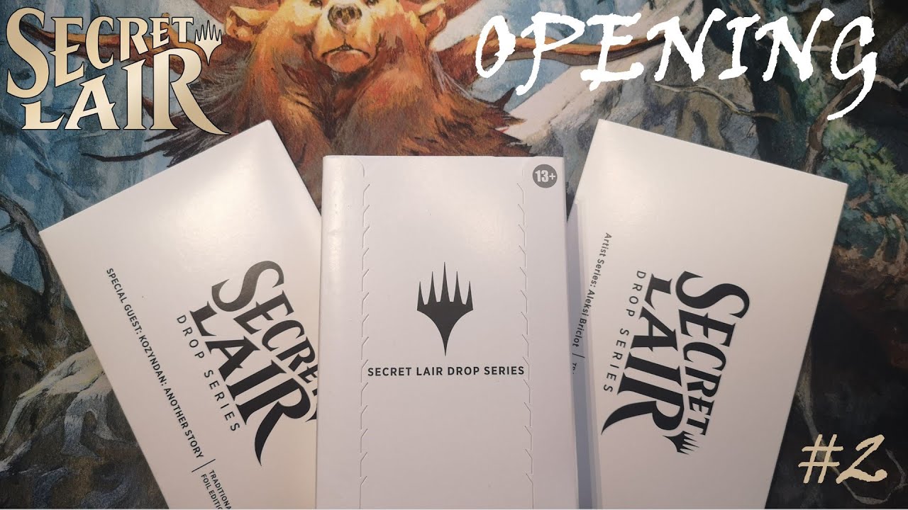 New Secret Lair Arrives! - Opening #2 - YouTube