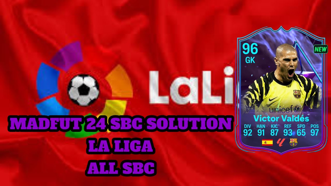 Madfut 24 La Liga All Sbc || Madfut 24 Sbc Solutions - YouTube