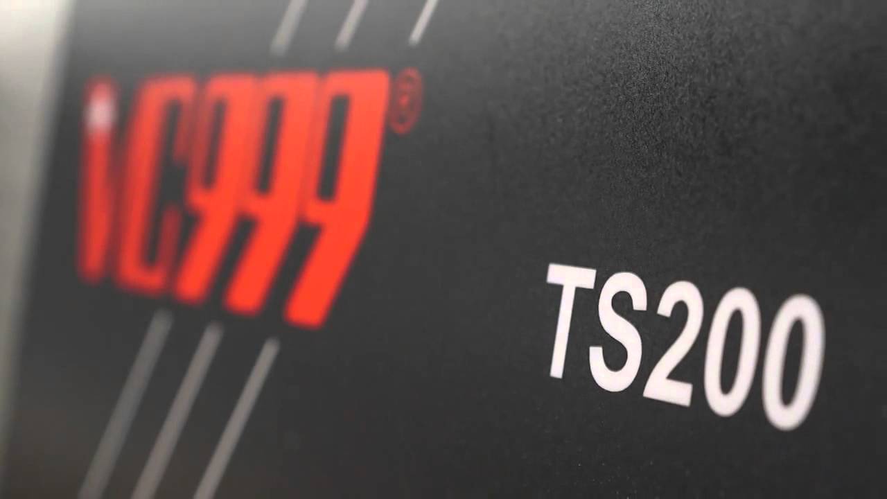 VC999 TS200 Semiautomatic tabletop tray sealer - YouTube