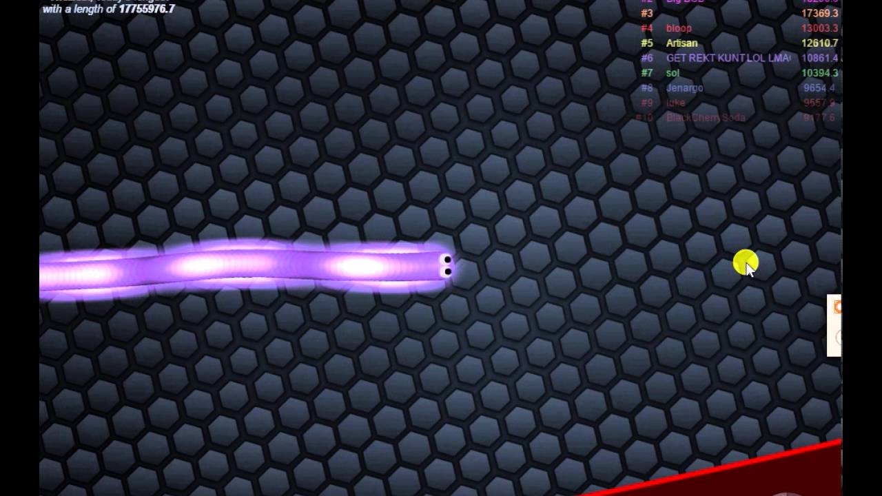 how long does it take to circle around Slither.io map - YouTube