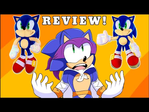 Brand NEW GE Modern Sonic The Hedgehog Plushes - REVIEW!