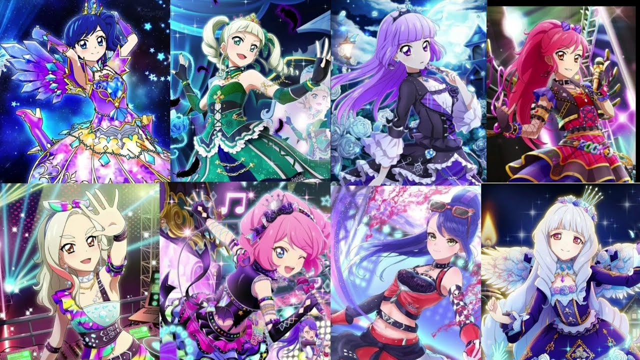 Aikatsu/Stars Cool idols Miracle force Magic AMV - YouTube
