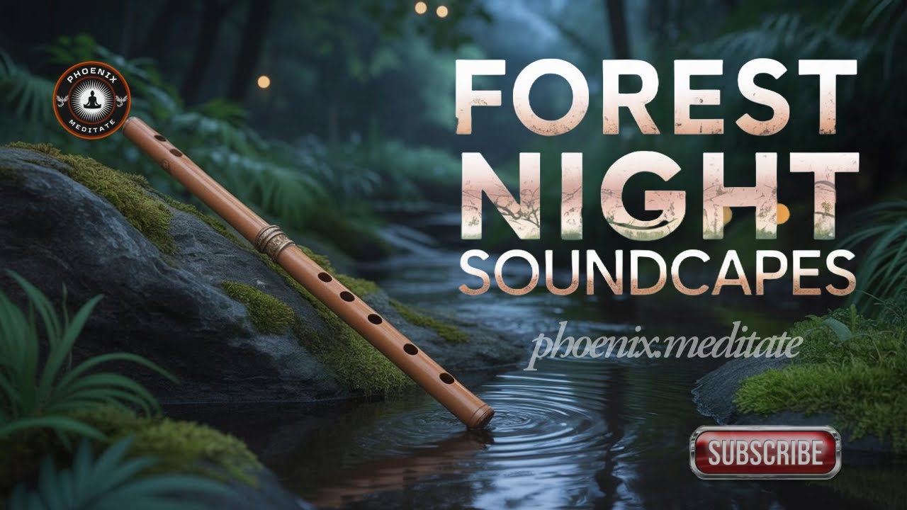 Forest Night Soundscapes: Relax & Sleep with Nature Sounds - YouTube